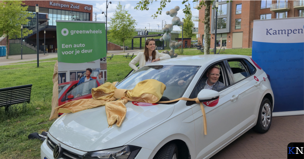 Greenwheels introduceert deelauto’s in stad Kampen